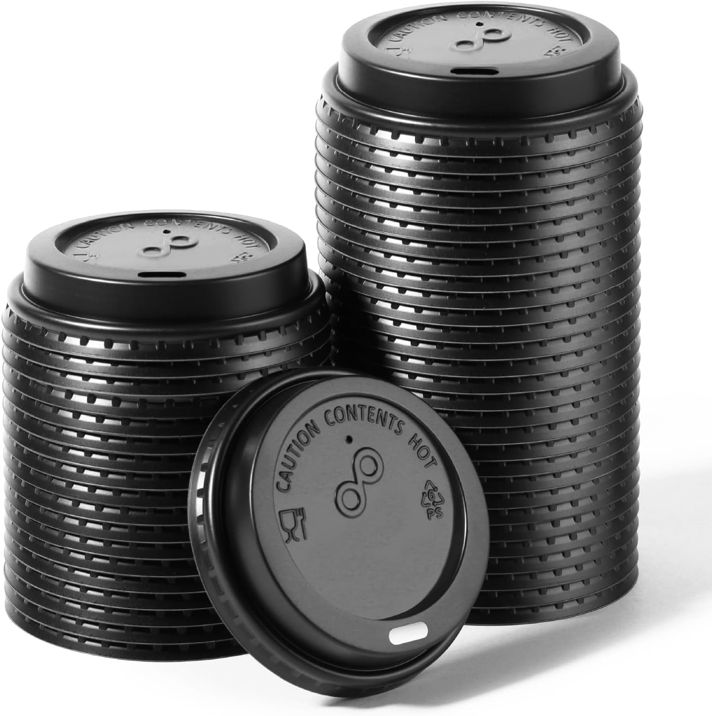 Fit Meal Prep 1000 Pack Coffee Cup Lids 10 oz, 12 oz, 16 oz, 20 oz, 24 ...