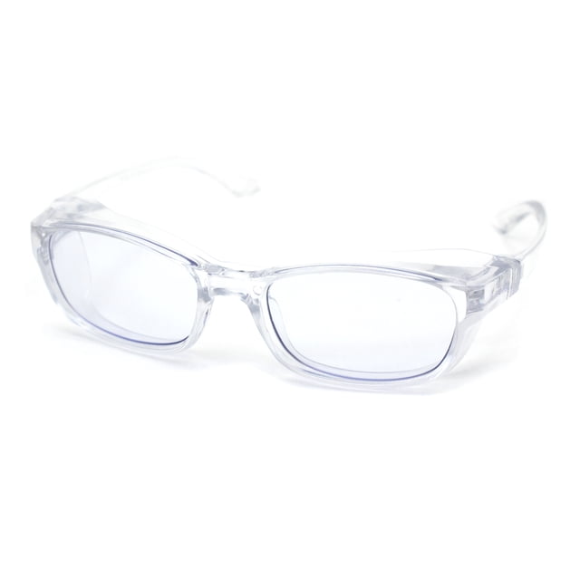 Fit Over Eyeglasses Safety UV Blue Light Eye Protection Computer ...