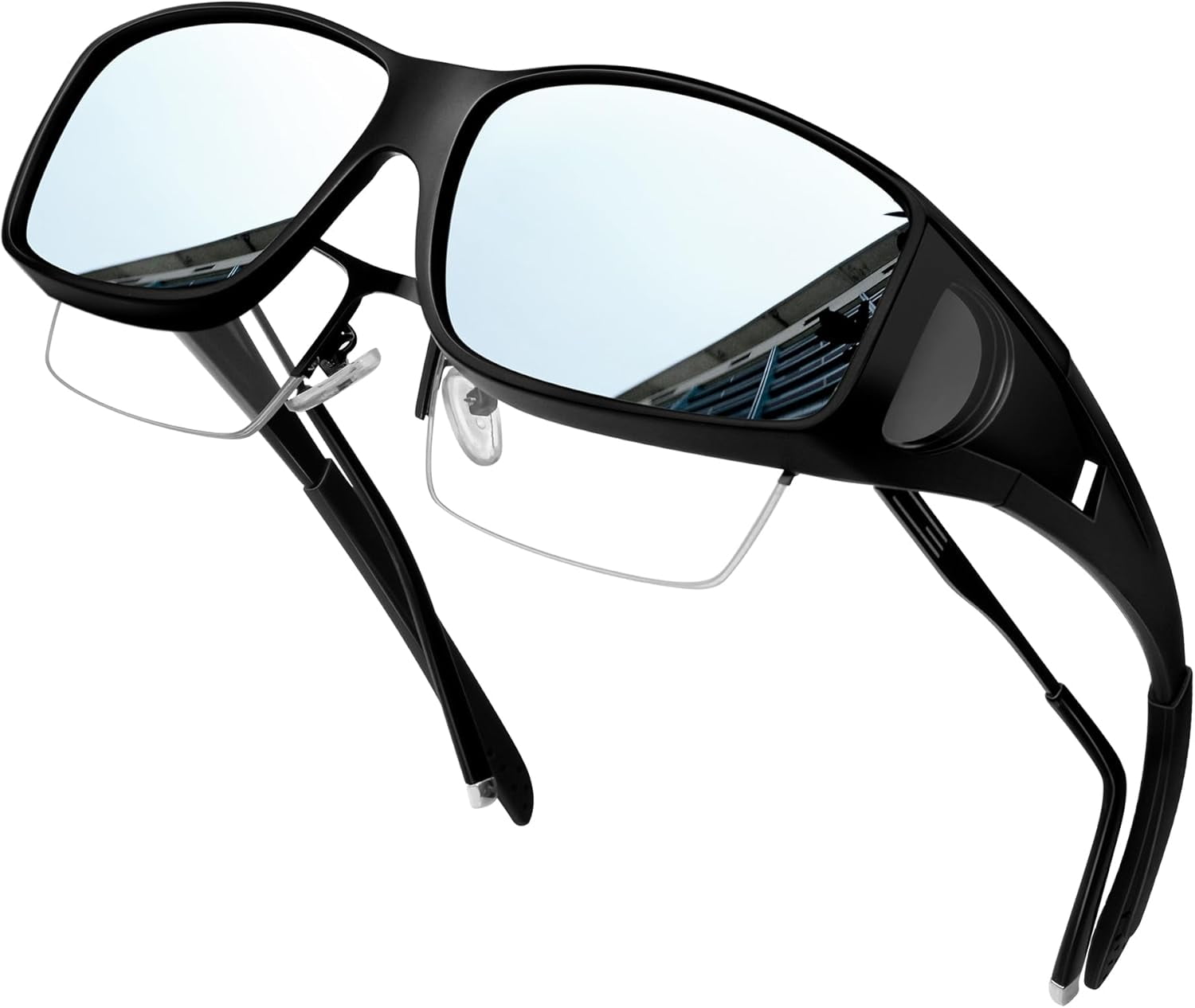 Fit Over Glasses for Men Women Polarized UV400 Protection Fashion Wrap ...