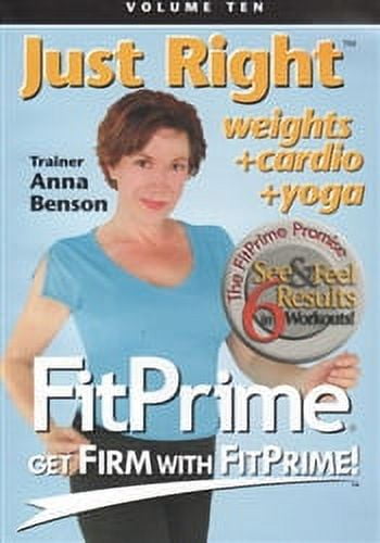 Fit Prime Just Right DVD - Anna Benson - FitPrime - Walmart.com