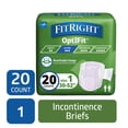Fit Right Stretch Adult Ultra Briefs, Disposable Incontinence Diapers ...