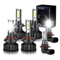 Fit For SUBARU OUTBACK (2005-2009) LED Headlight Bulbs Combo, 9005/HB3 ...