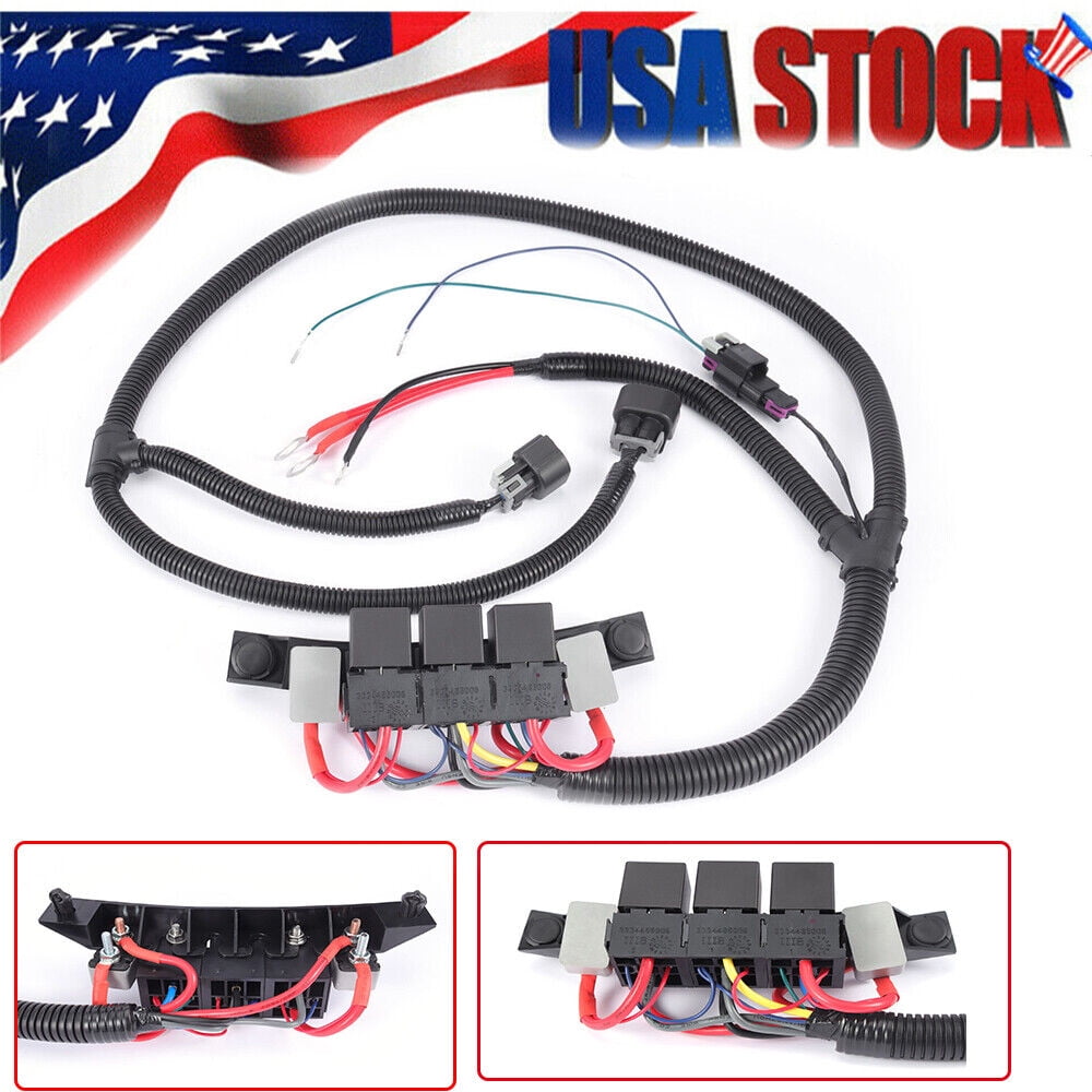 Fit Silverado GMC Tahoe Yukon Chevy Retrofit stand Alone Electric Fan ...