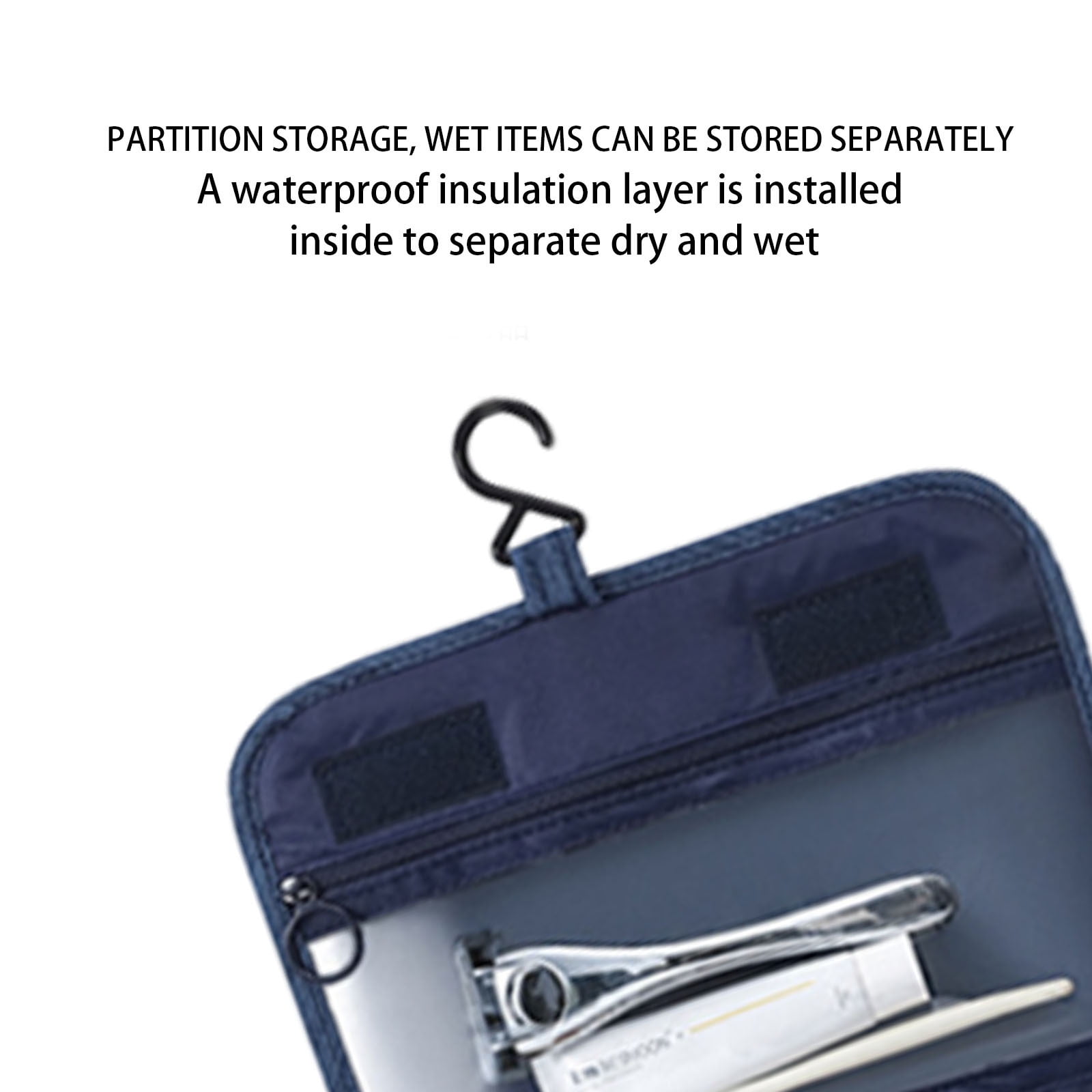 Fit Storage Bag & Box Wet And Dry Cosmetic Organiser Hooked Wash Bag ...