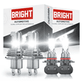 Fit Toyota Prius 2004-2009 LED Headlight Hi Lo Beam Bulbs Combo Fog ...