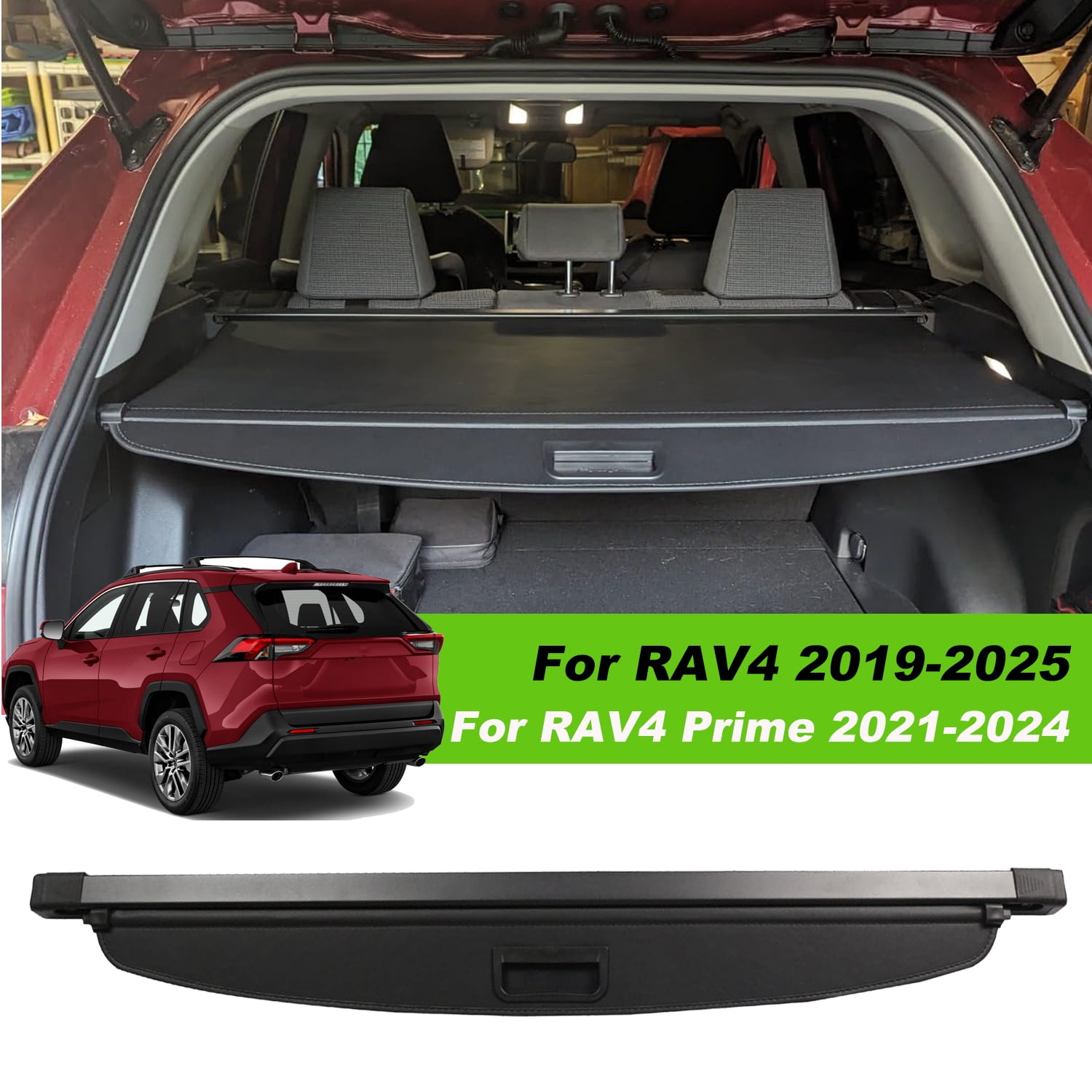 Fit Toyota RAV4 2019 2020 2021 2022 2023 2024 2025 Black Retractable ...
