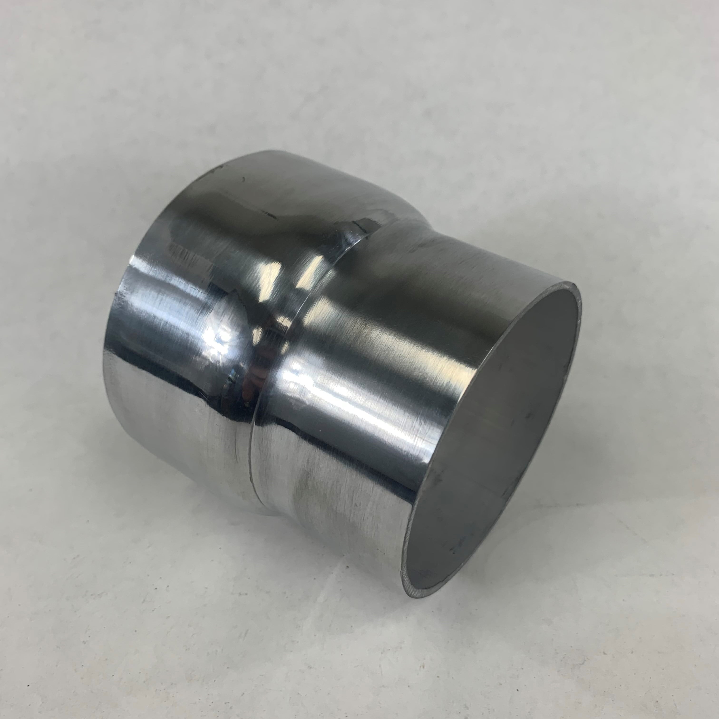 Fit Universal Piping Aluminum Exhaust Reducer 4." O.D. to 3.5" O.D. 3.6 ...