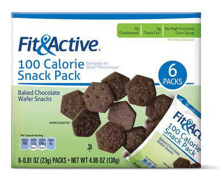 Fit and Active 100 TSF6 Calorie Snack Pack (Baked Chocolate) - Walmart.com