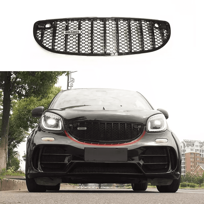 Fit for 2015-2019 Smart Fortwo 453 Gt Style Front Bumper Grille ...