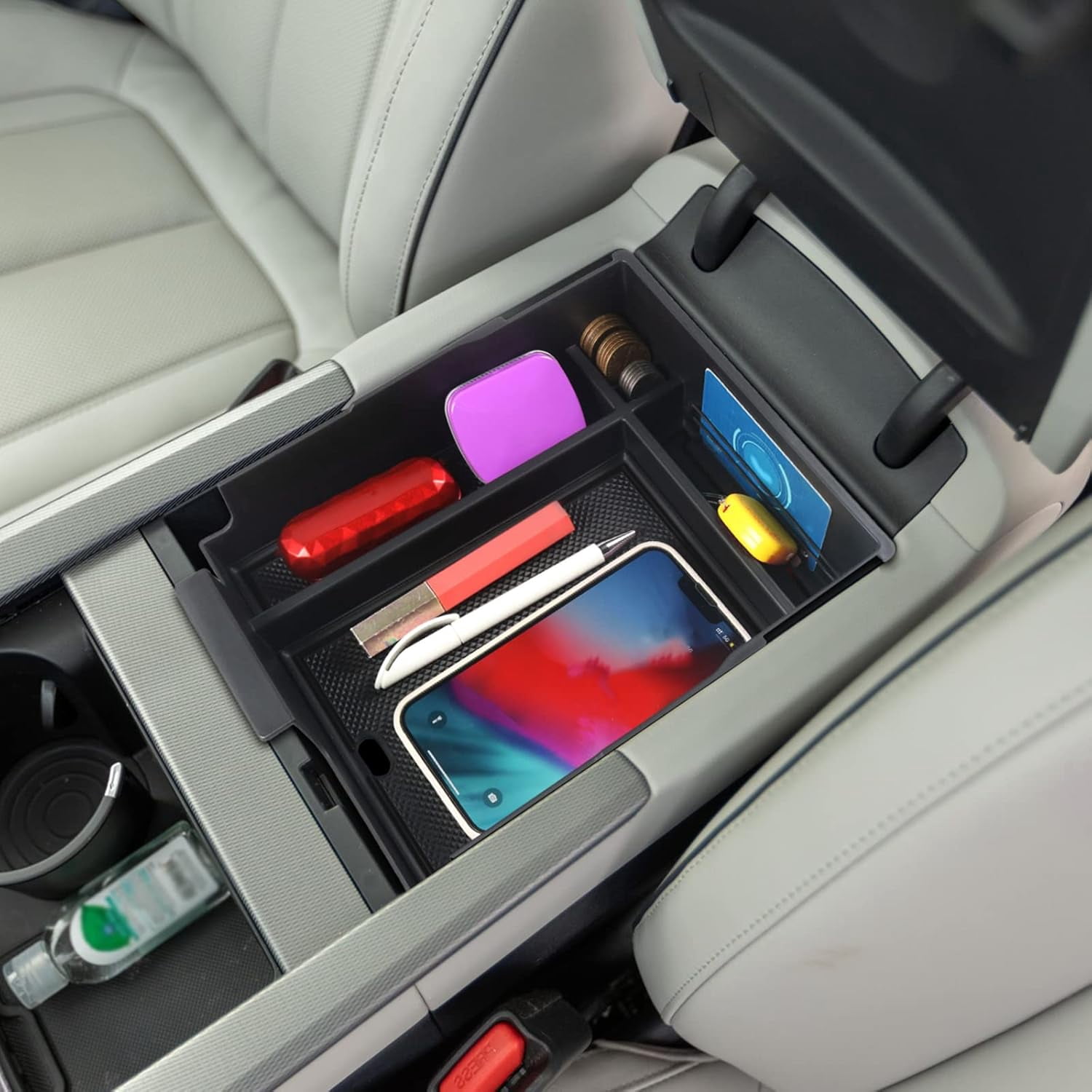 Fit for 2023-2025 Hyundai Palisade Center Console Armrest Storage Box ...