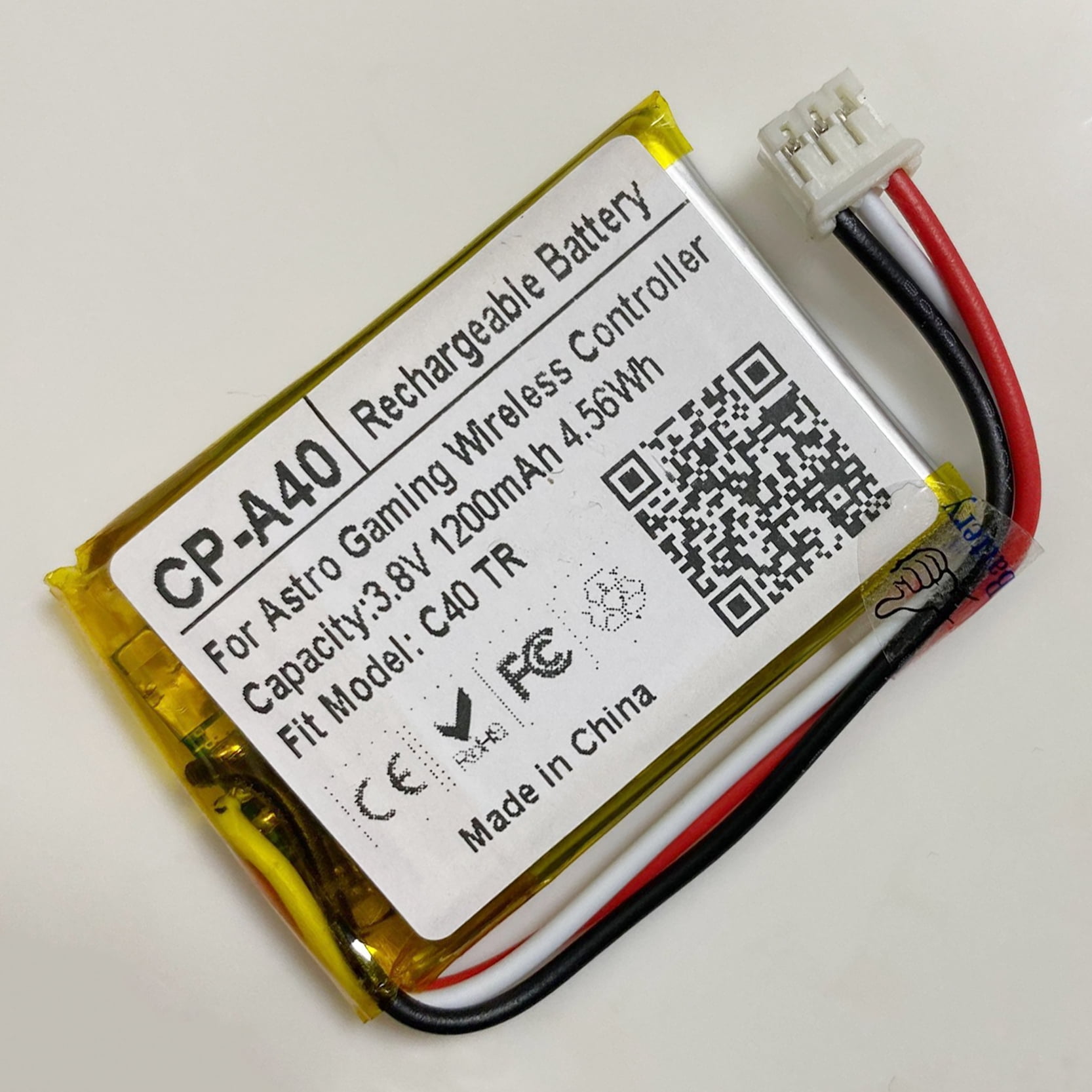 Fit for Astro C40 TR Wireless Gaming Controller Rechargeable Lithium ...