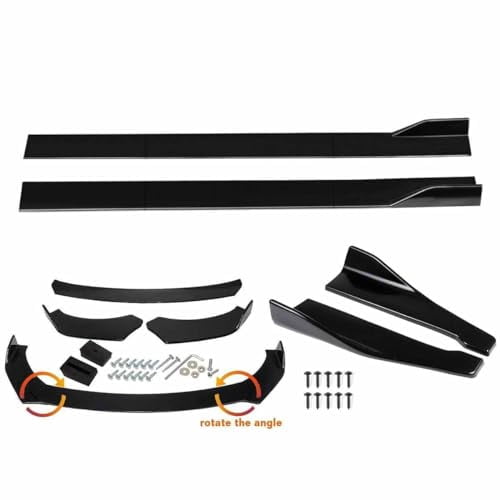 Fit for B-M-W1 2 3 4 5 6 Series Front Bumper Spoiler Splitter Body Kit ...