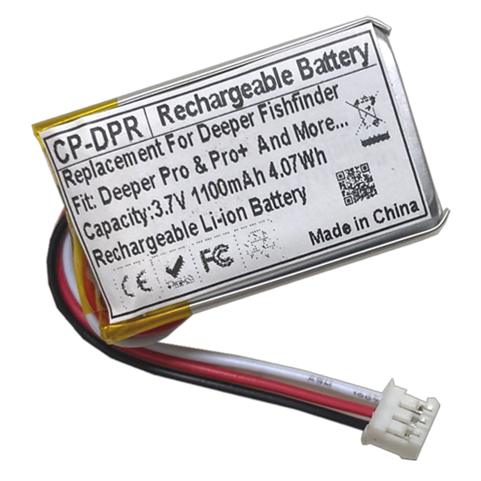 Fit for Deeper Pro Pro+ Wireless Fishfinder Rechargeable Lithium ...