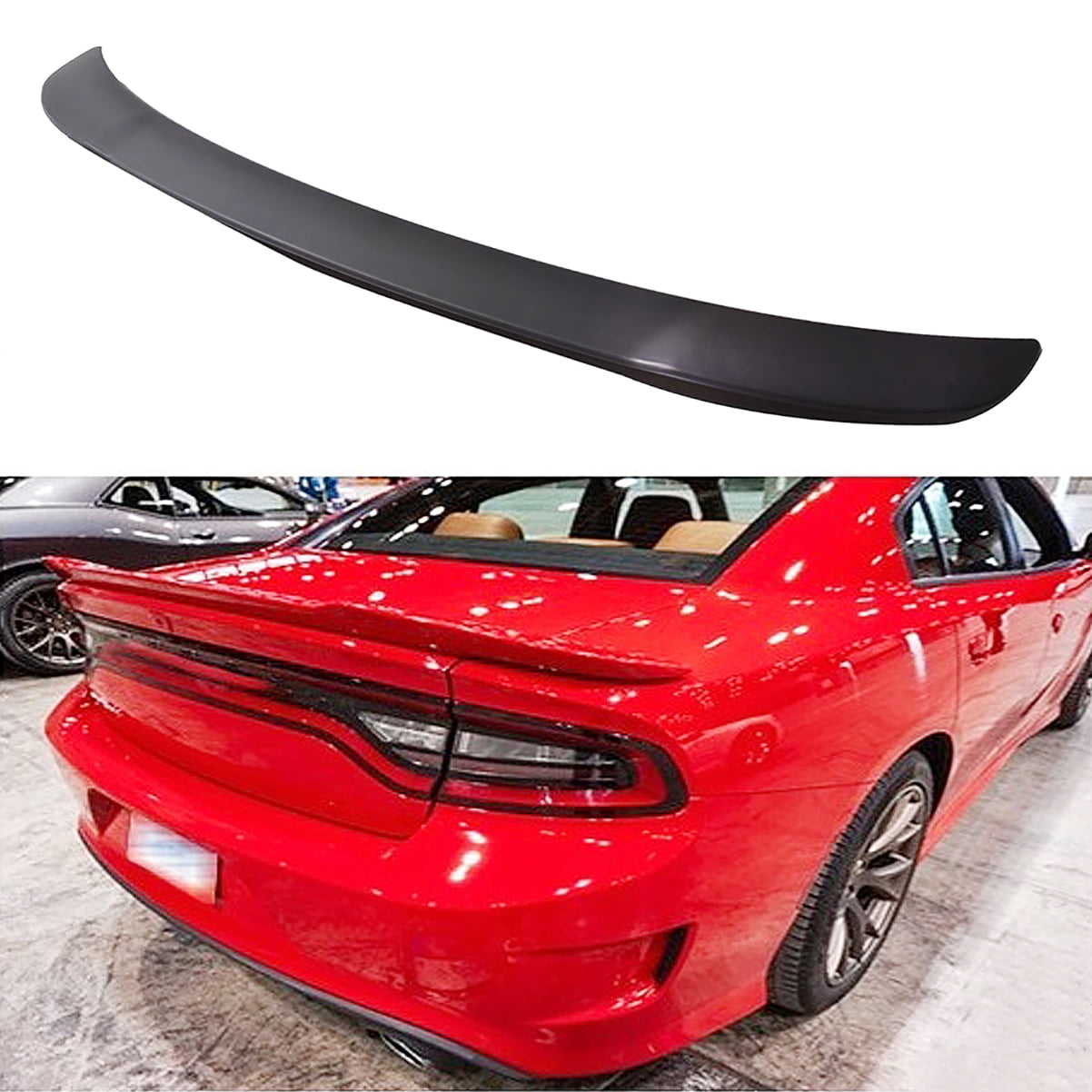 Fit for Dodge Charger 2011-2018 Rear Spoiler Trunk Lid Wing (Unpainted ...