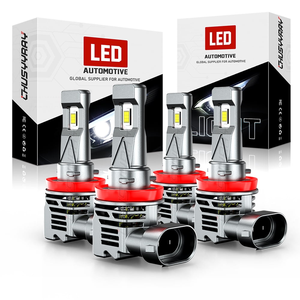 Fit for Dodge Grand Caravan 2011-2019 H11+H11 Headlights LED Bulb High ...