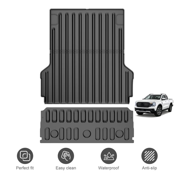 Fit for Ford Maverick 2022 2023 2024 2025 2026 TPE 5ft Truck Bed Liner ...