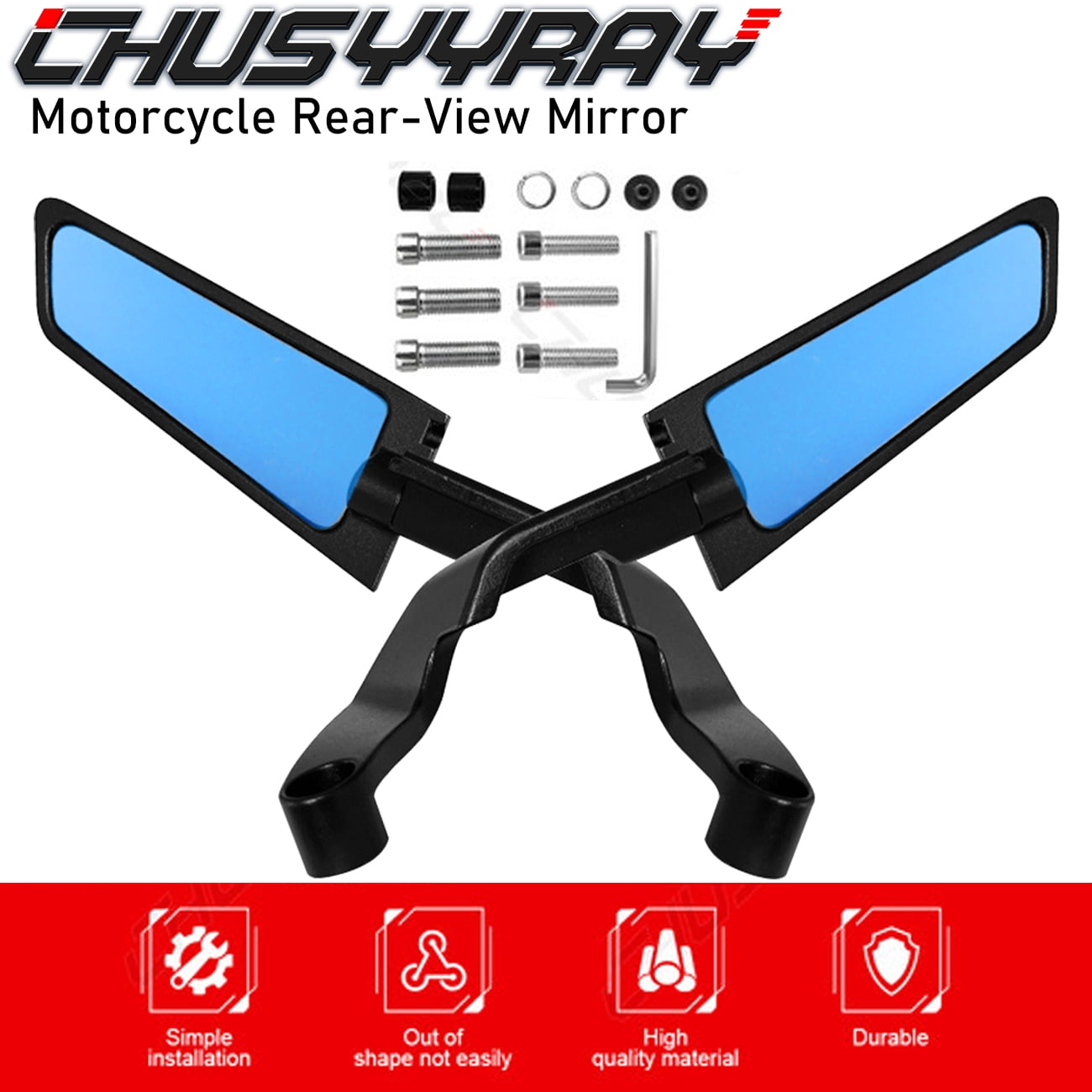 Fit for Honda CBR1000RR CBR600RR 2022 Wind Winglet Rear View Side ...