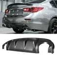 Fit for Infiniti Q50 2015 2016 2017 2018 2019 2020 Rear Diffuser Cover ...
