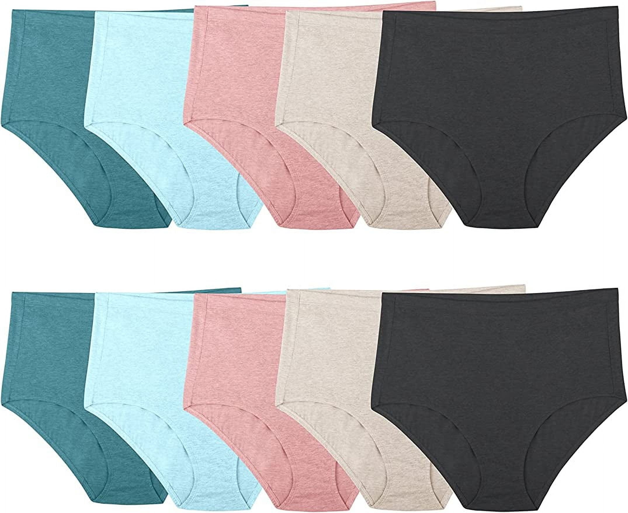 Fit for Me by Fruit of the Loom Women's Plus Size Beyondsoft Brief ...