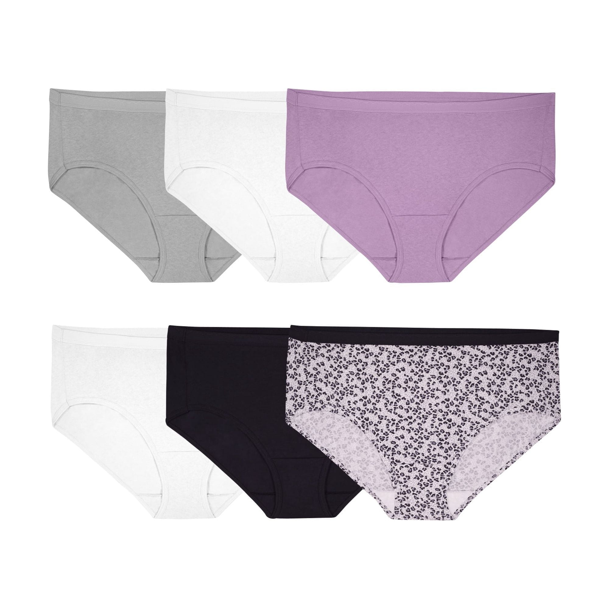 Fruit of the Loom Womens Ultimate Comfort Cotton Plus Size Hipster ...