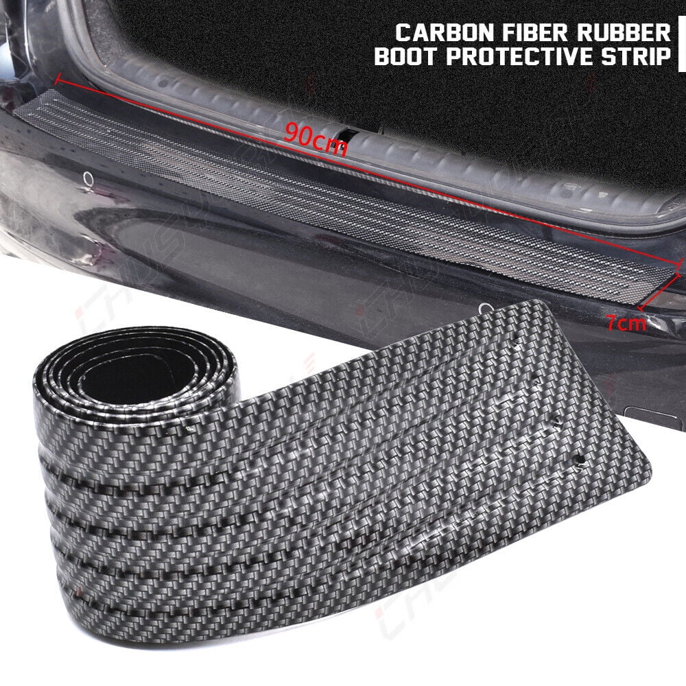 Fit for Mini Cooper 2001-2018 Car Rear Bumper Carbon Fiber Rubber ...
