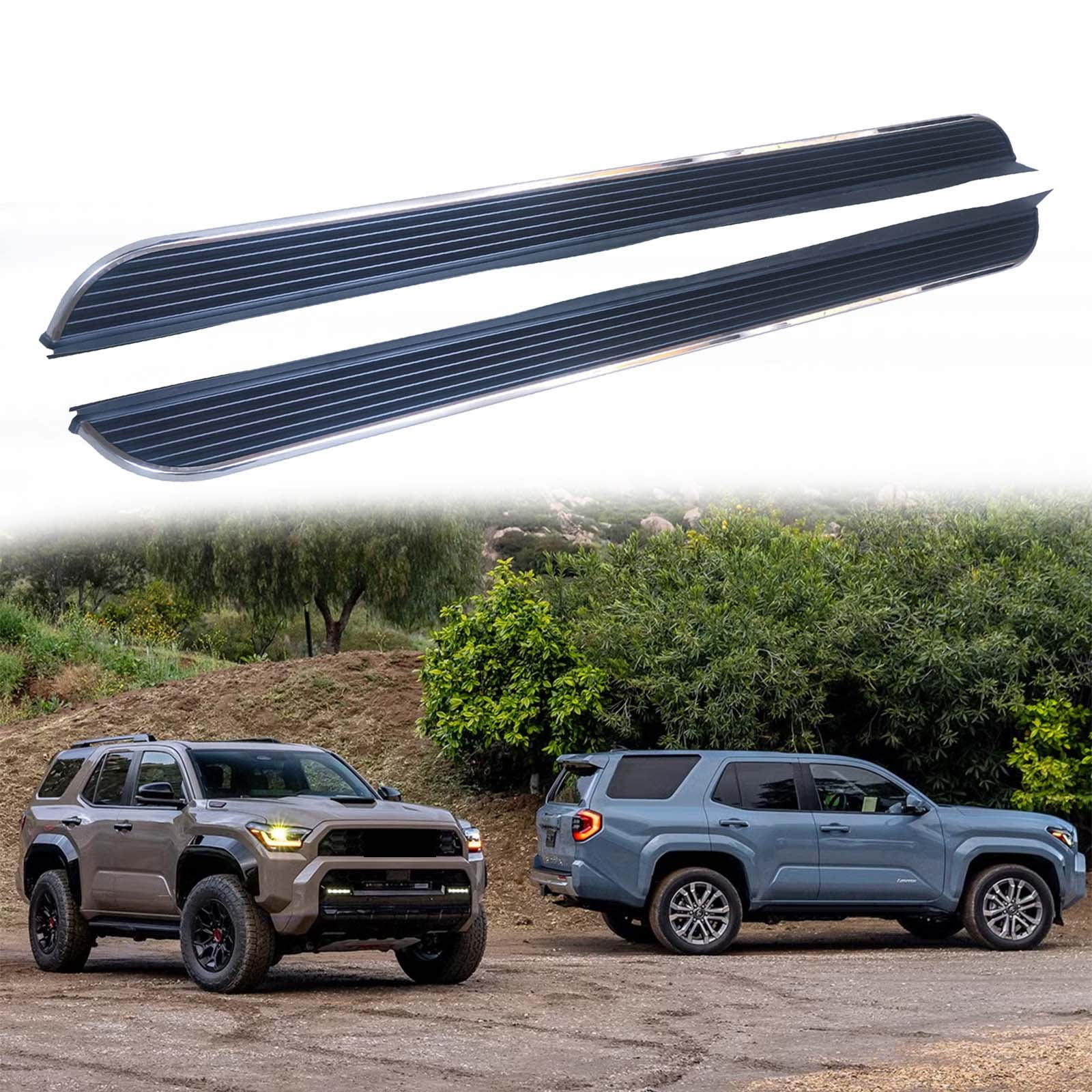 Fit for Toyota 4 Runner 4Runner 2025 2026 2Pcs Aluminum Running Boards ...