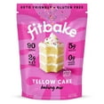 FitBake Yellow Cake Baking SBF3 Mix | 2g Net Carbs Keto Friendly Low ...
