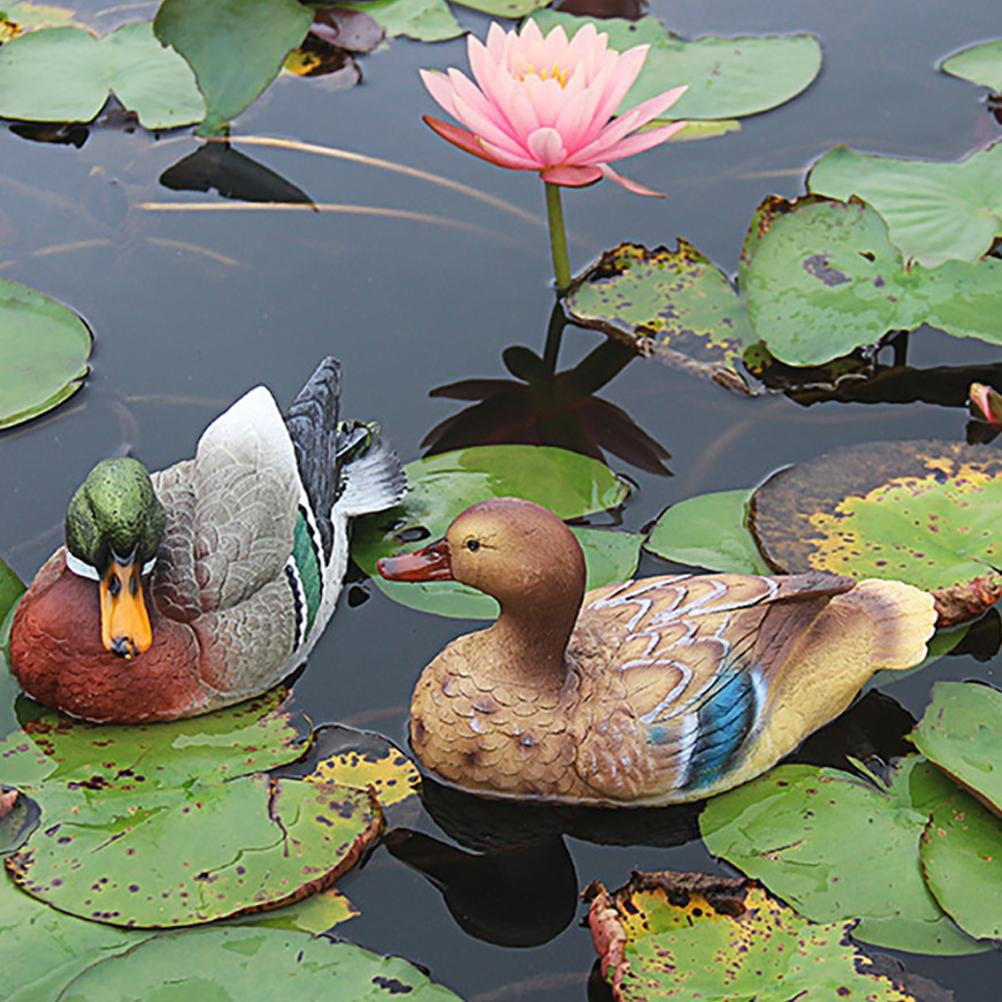 FitBest 1PCS Garden Pond Floating Animal Ornaments Simulation ...