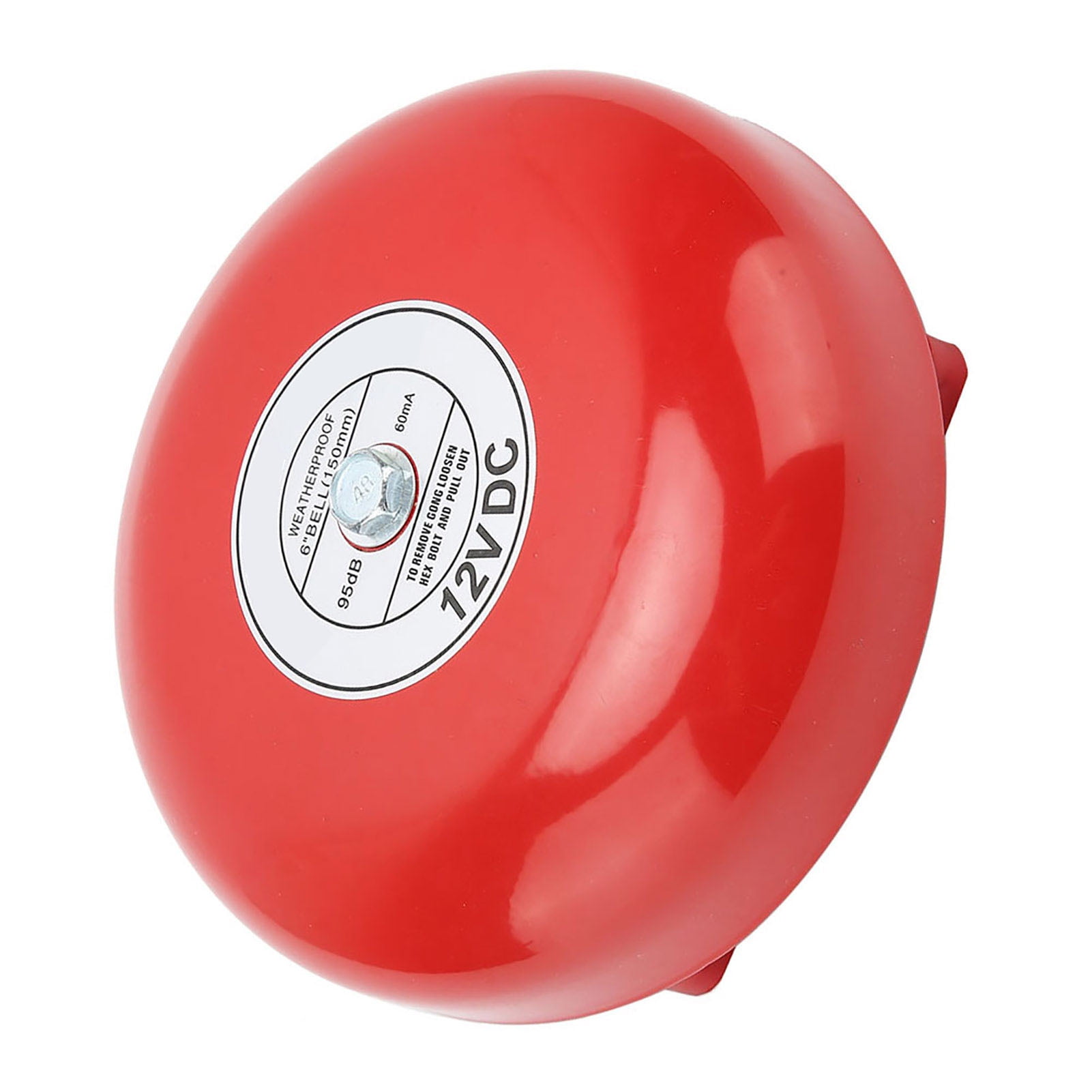 FitBest 6-inch Internal Striking Non-sparking Bell Warning Bell ...