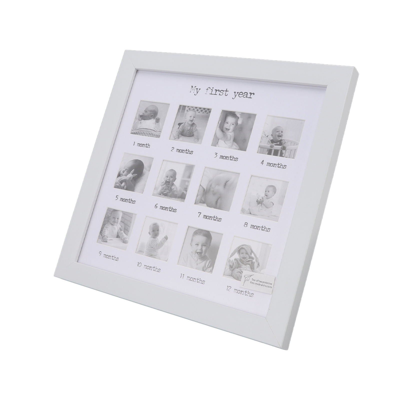 FitBest Baby First Year Photo Frame 12 Months Newborn Monthly Picture ...