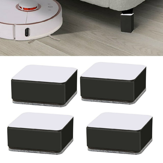 FitBest Carbon Steel Furniture Risers Self Adhesive Furniture Lift Anti ...