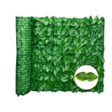 FitBest Simulated Leaf Fence, Artificial Balcony Fence, Garden Rattan ...