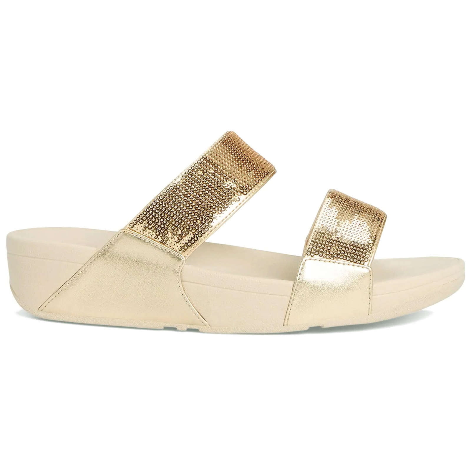FitFlop Lulu Sequin Slides Womens - Plantino - 40 EU - Walmart.com