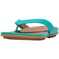 FitFlop Women's Gracie Leather FLIP-Flops (Tahiti Blue, 6) - Walmart.com