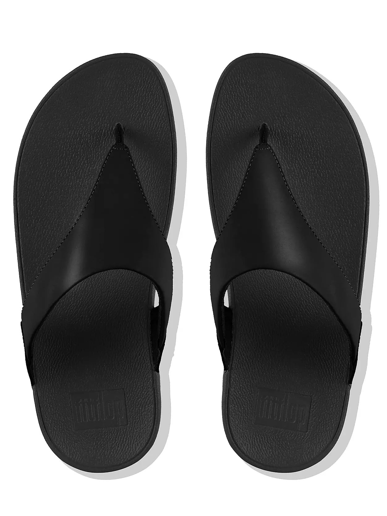 Fitflop Women's Lulu Leather Toe-Post Thong Sandals - Walmart.com