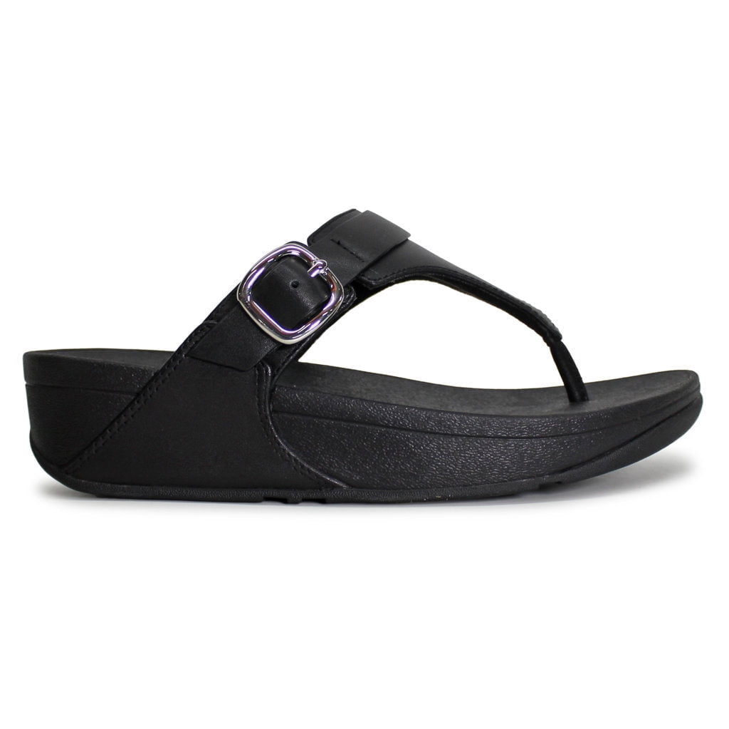 FitFlop Womens Lulu Adjustable Toe Post Leather Sandals - Walmart.com