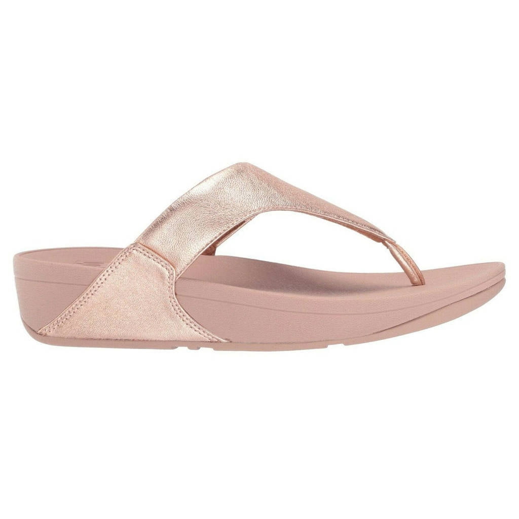 FitFlop Womens Lulu Toe Post Leather Sandals - Walmart.com