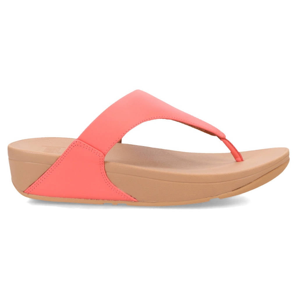 FitFlop Womens Lulu Toe Post Leather Sandals - Walmart.com