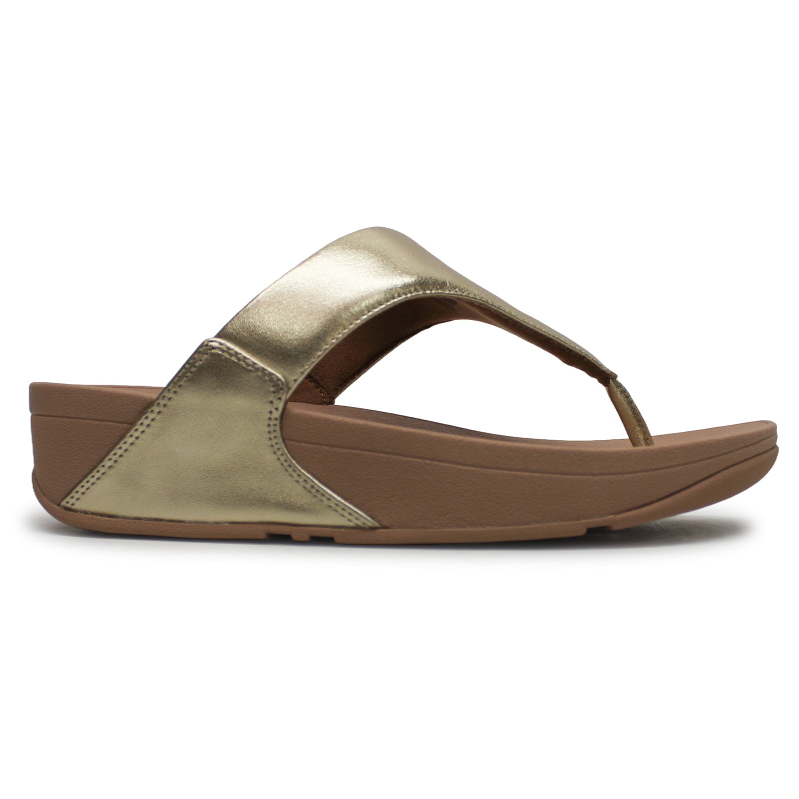 FitFlop Womens Lulu Toe Post Leather Sandals - Walmart.com