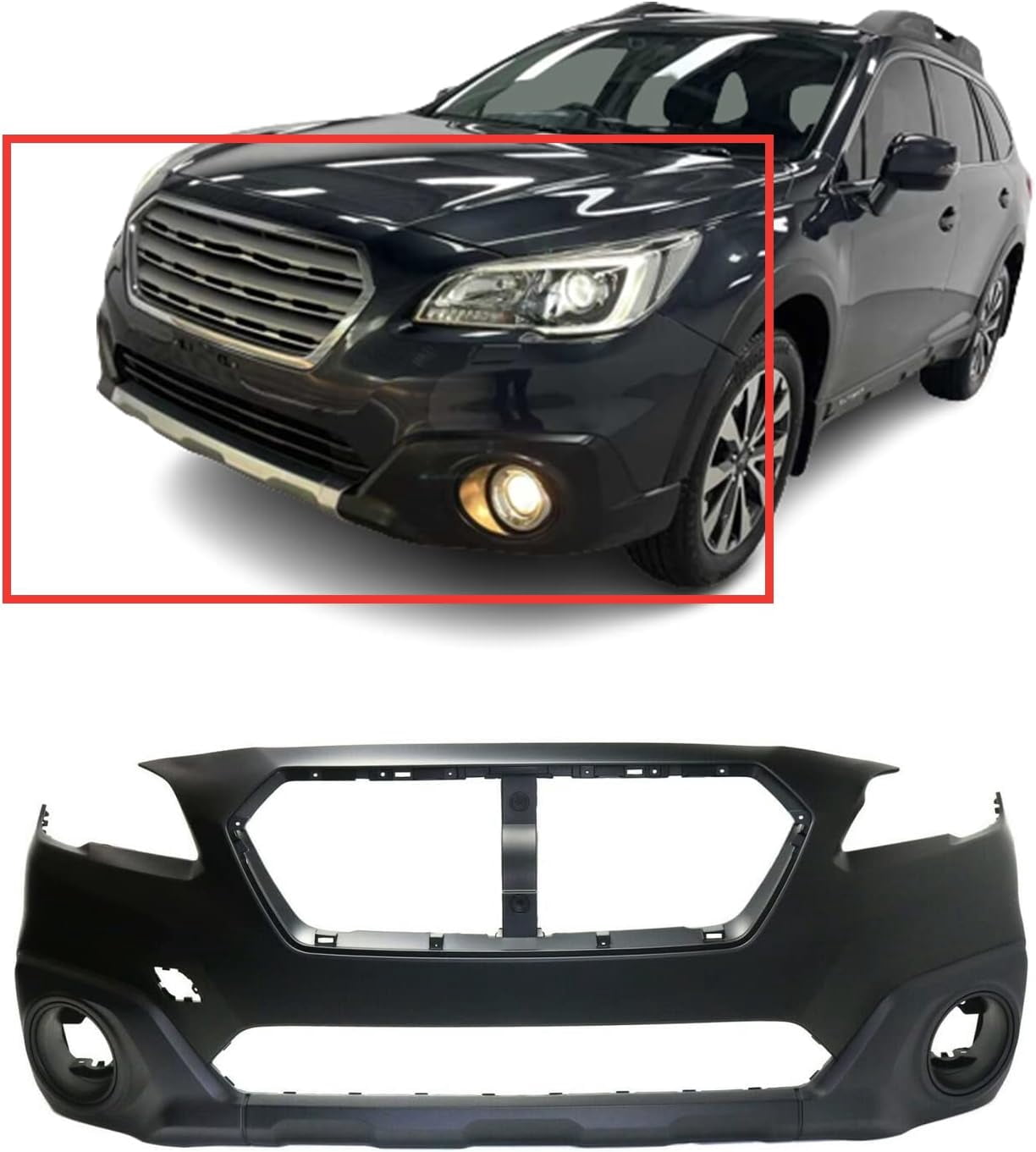 FitParts Compatible With Front Bumper Cover 2015 2016 2017 Subaru ...