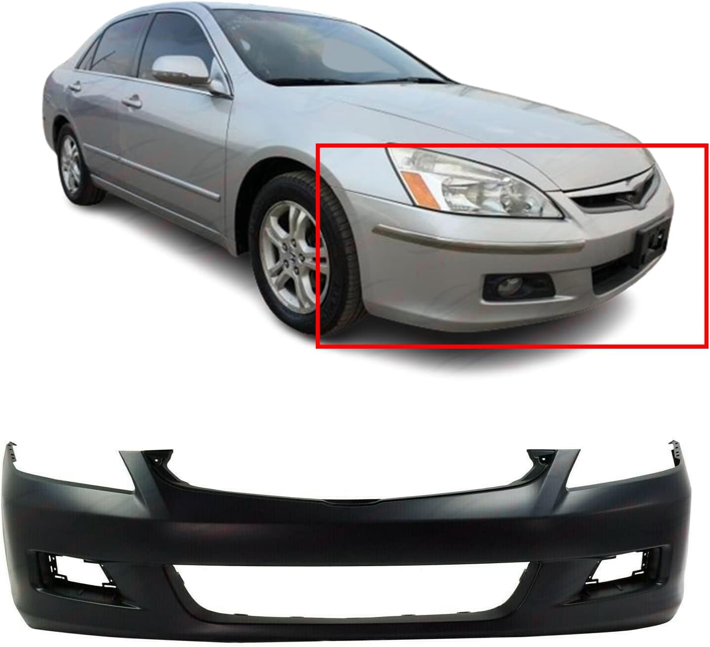2006 Honda Accord Front Bumper