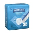 "FitRight Disposable Adult Incontinence Underwear, Body-Contoured ...