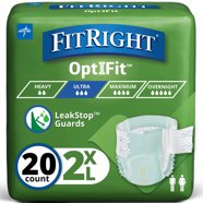 NorthShore MegaMax Adult Overnight Diapers, 12-Hour Tab-Style, Large ...
