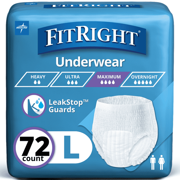 FitRight Adult Diapers in Incontinence - Walmart.com