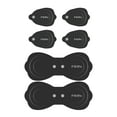 FitRx Electrode Massager TENS Unit Pads, 2 Large Pads and 4 Small TENS ...