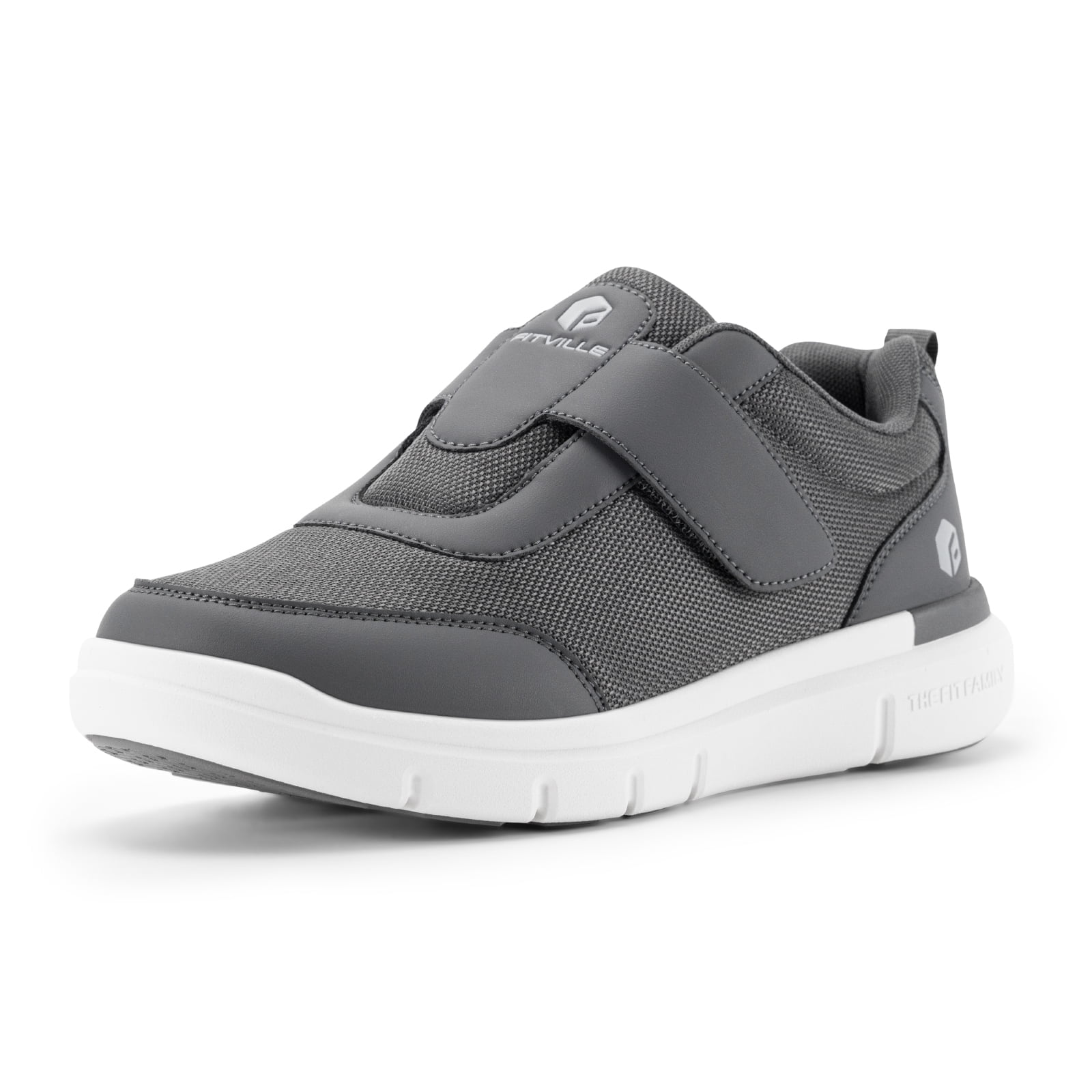 FitVille Diabetic Shoes for Men Extra Wide Walking Shoes for foot Pain ...
