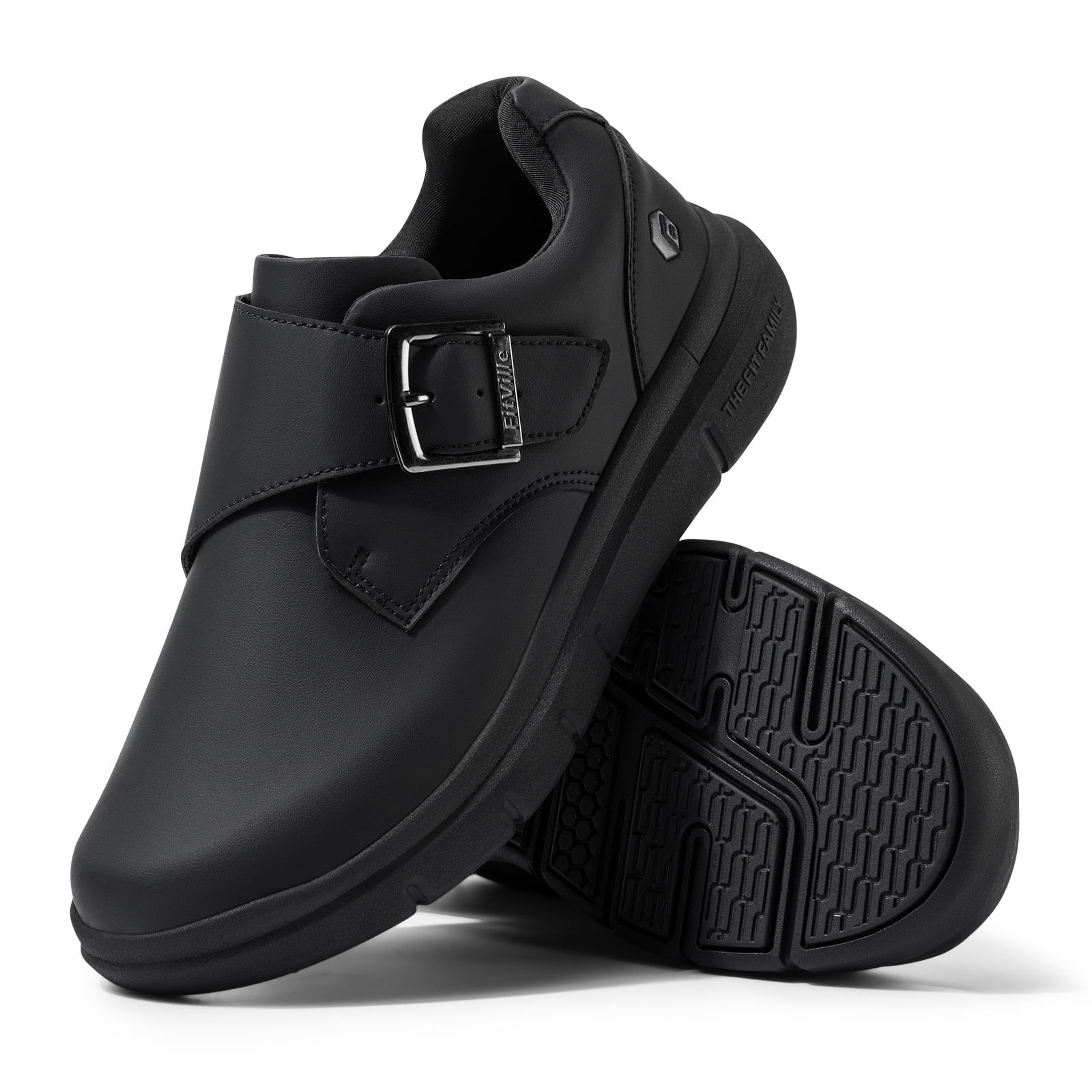 FitVille Extra Wide Mens Casual Oxford Shoes Diabetic Shoes for Men ...