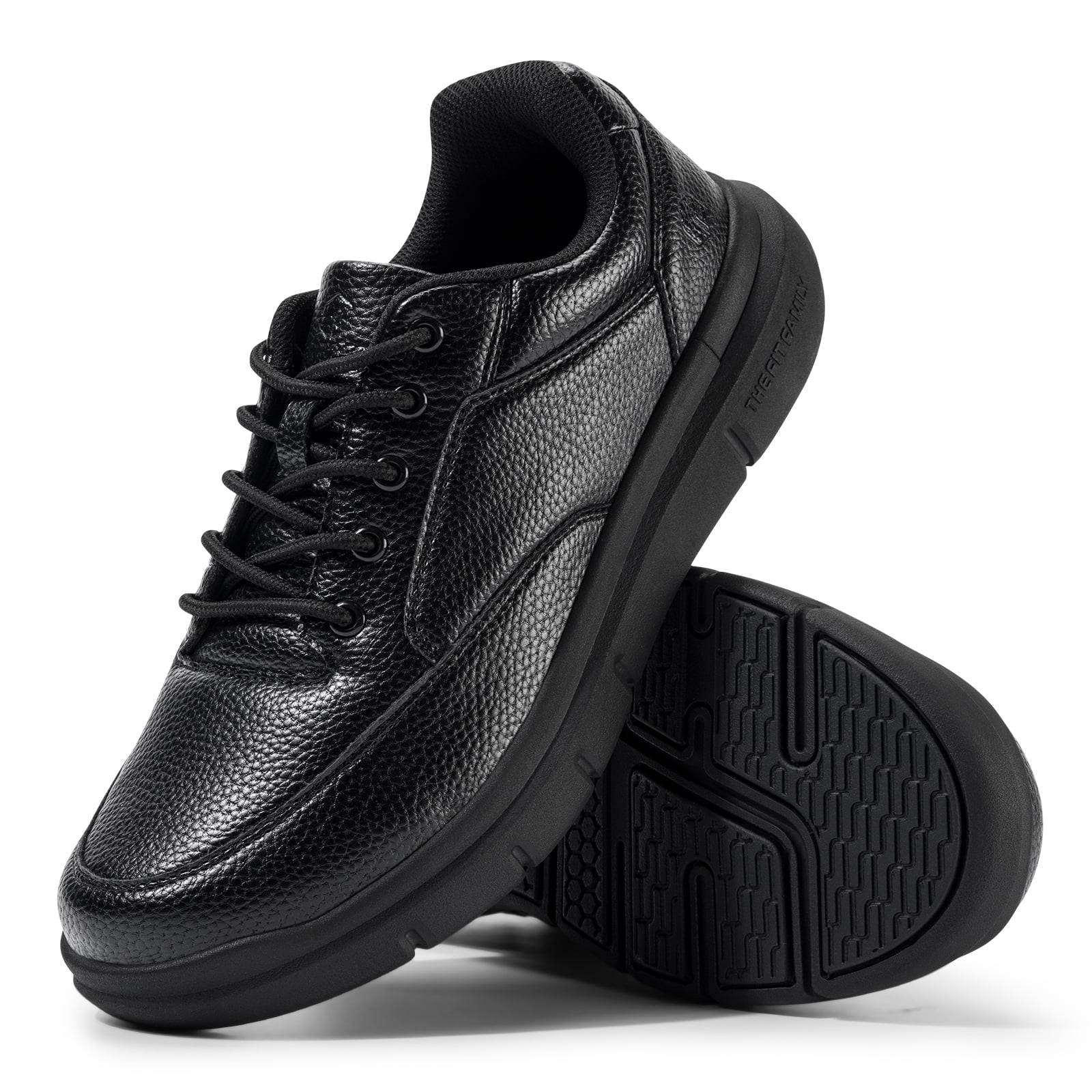 FitVille Mens Extra Wide Oxford Shoes Walking Shoes Casual Dress ...