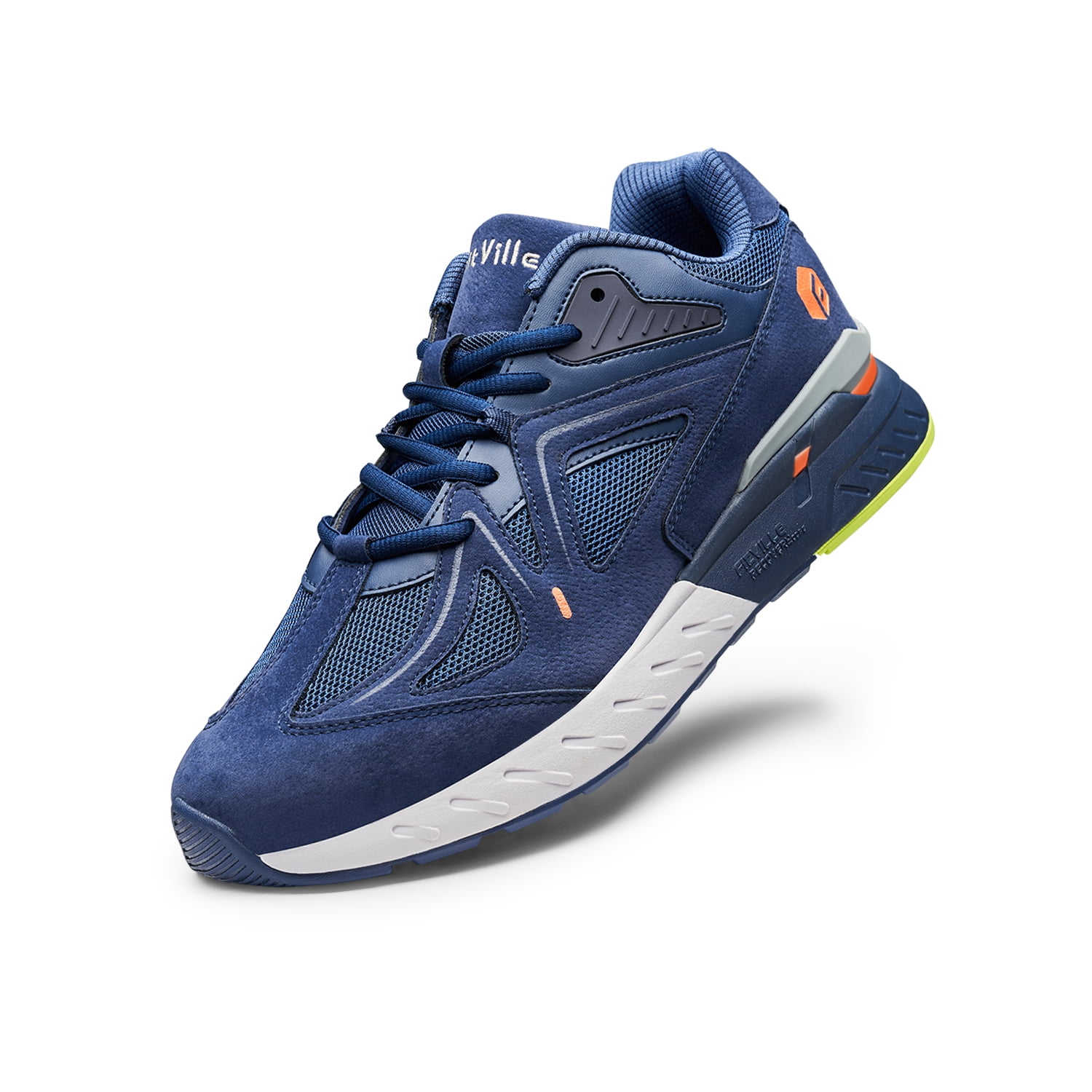 FitVille Men's Extra Wide Walking Shoes Sneakers for Men with Arch ...