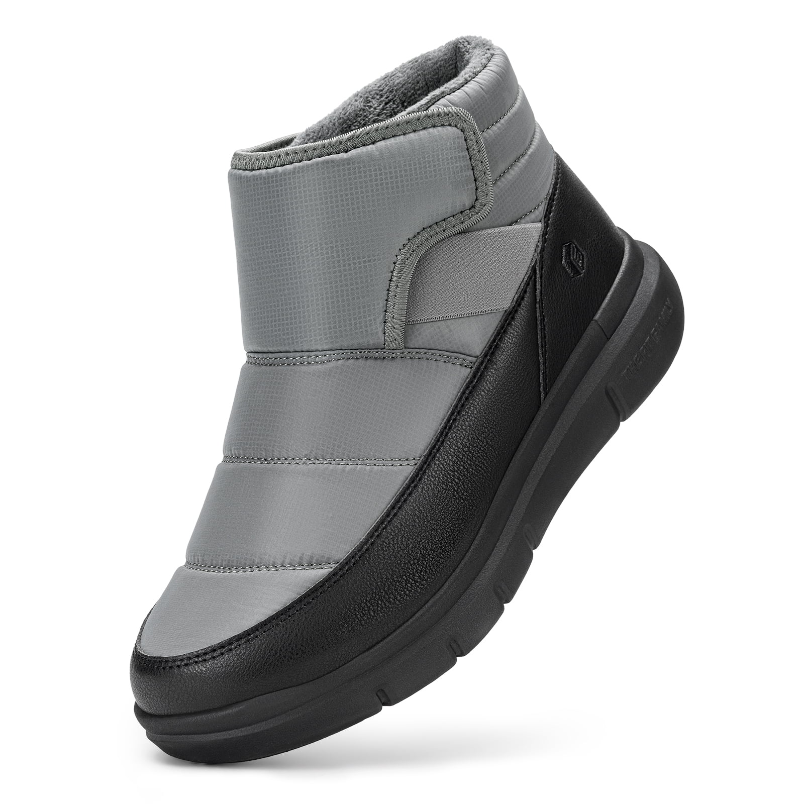 FitVille Men's Extra Wide Width Warm Fur Lining Winter Snow Boots Water ...